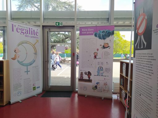 Exposition du mois : Dessine-moi l'égalité des genres - Le CDI ...